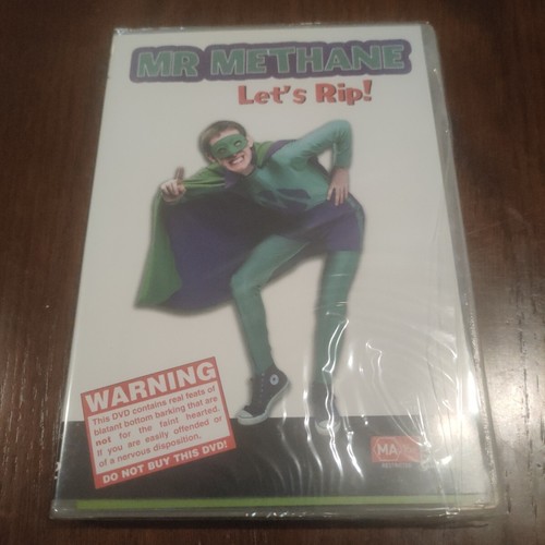 Mr Methane Lets Rip DVD Brand New Sealed Farting Performance Comedy ...