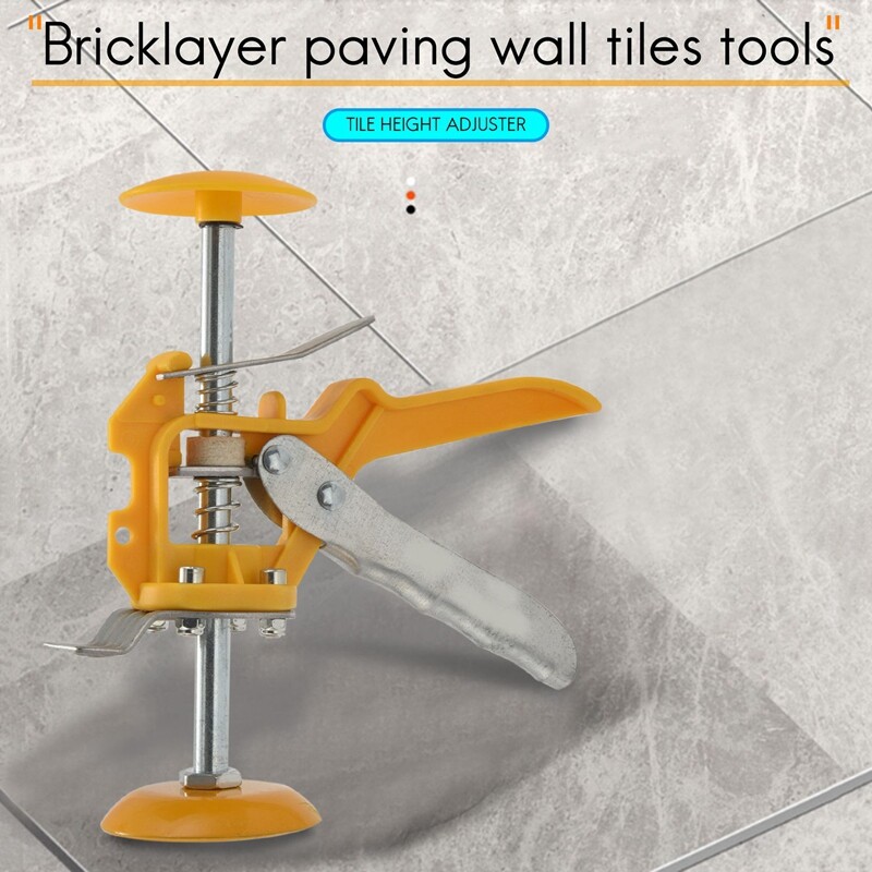 2X(2Pcs Tile Leveling System Leveler Wall Tile Paving Locator Tool Clip ...