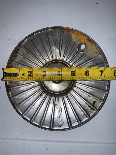 LA WIRE Wheel Rim CENTER CAPS BOLT ON 3 BAR FLUTED SPINNERS Vintage 7. ...