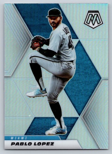 2021 Panini Mosaic #199 Pablo Lopez Silver Prizm | eBay