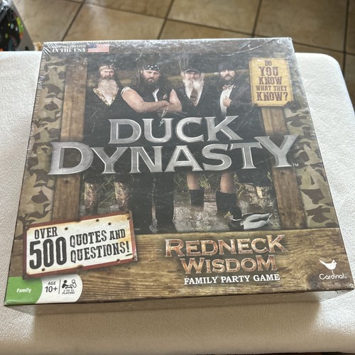 Duck Dynasty, Redneck Wisdom/Family Party Game, SEALED Printed in USA ...