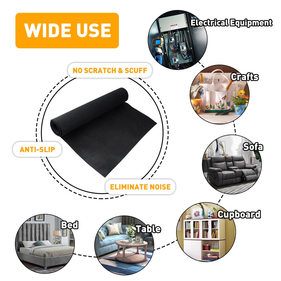 Black Non-woven Fabric Car Carpet Automotive Floor Interior carpets ...