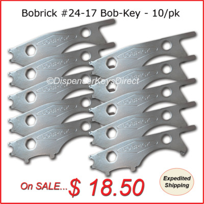 Bobrick "Bob-Key" for Liquid Soap Dispensers & Toilet Tissue Spindles ...