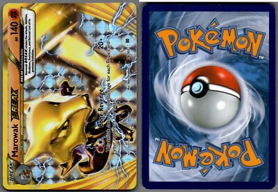 2015 Pokemon, XY BREAKthrough, #79/162 Marowak BREAK, Holo Rare Break ...