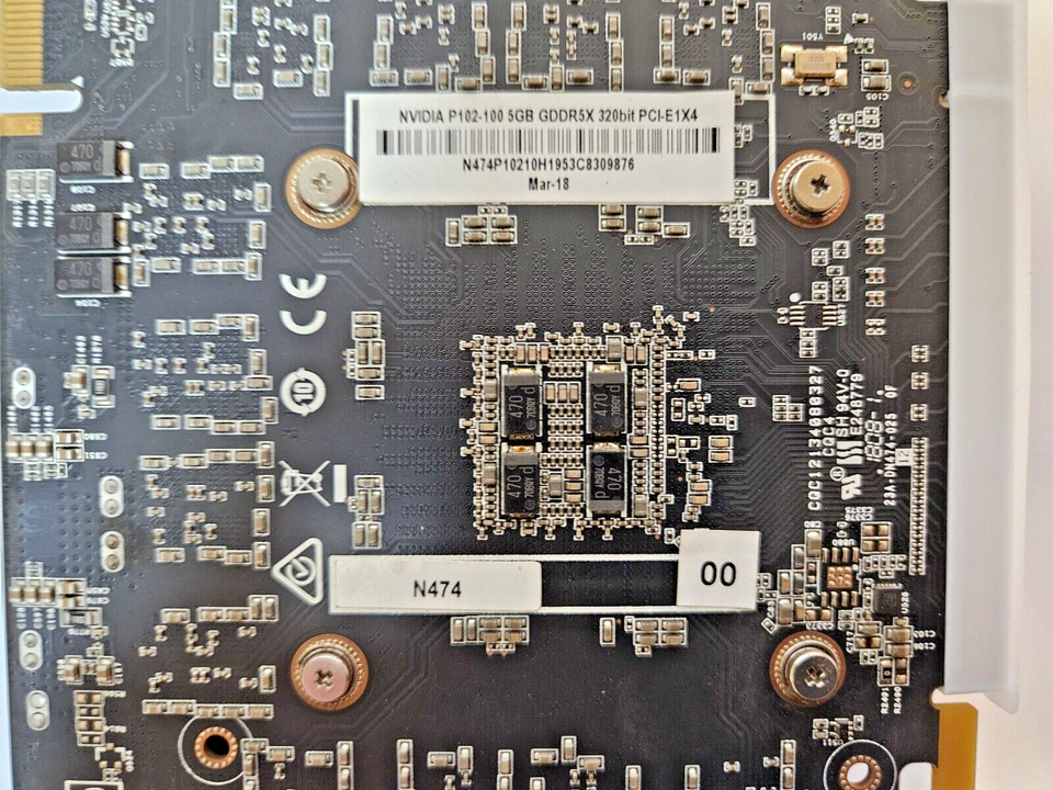 Nvidia P102-100 10GB Passive Mining GPU Similar to GTX 1080 Ti Hashrate ...