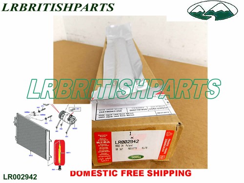 GENUINE LAND ROVER AIR DRIER CONDENSER FILTER RANGE EVOQUE LR2 NEW ...