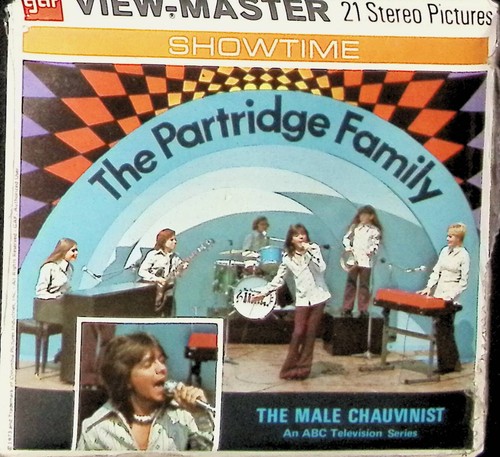 THE PARTRIDGE FAMILY 1973 ABC TV SERIES 3d View-Master 3 Reel Packet ...