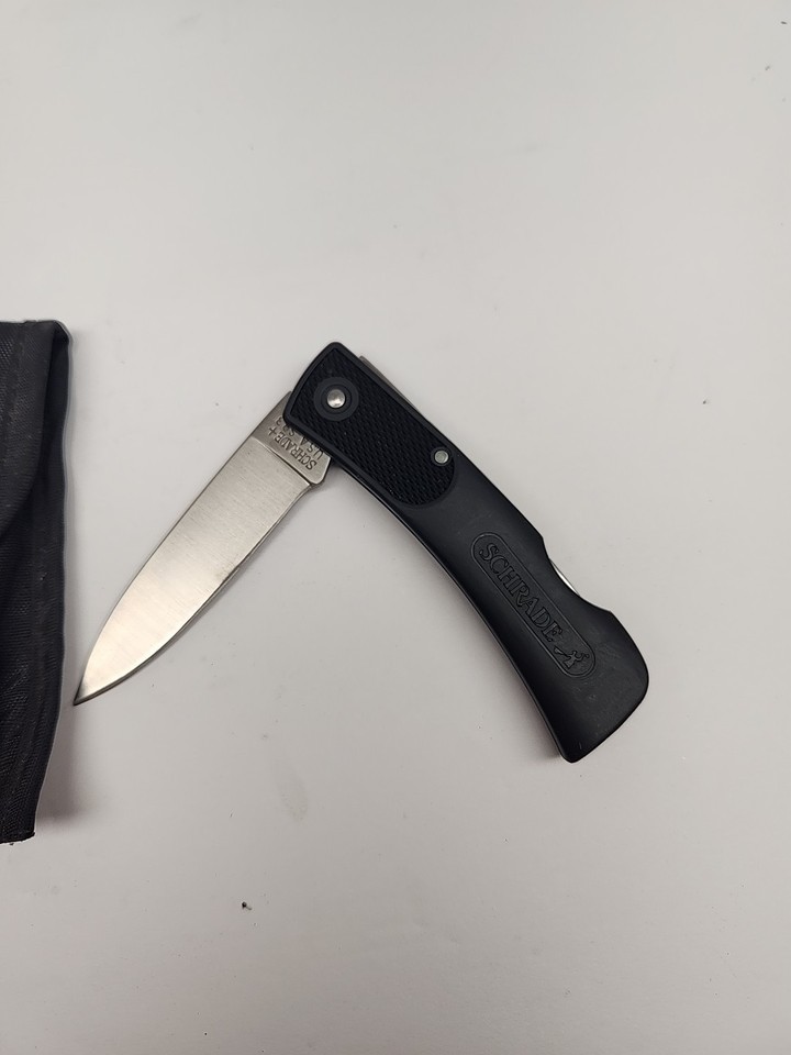 Schrade Made in USA 4" Closed SP3 Lockback Knife Lightweight Read | eBay