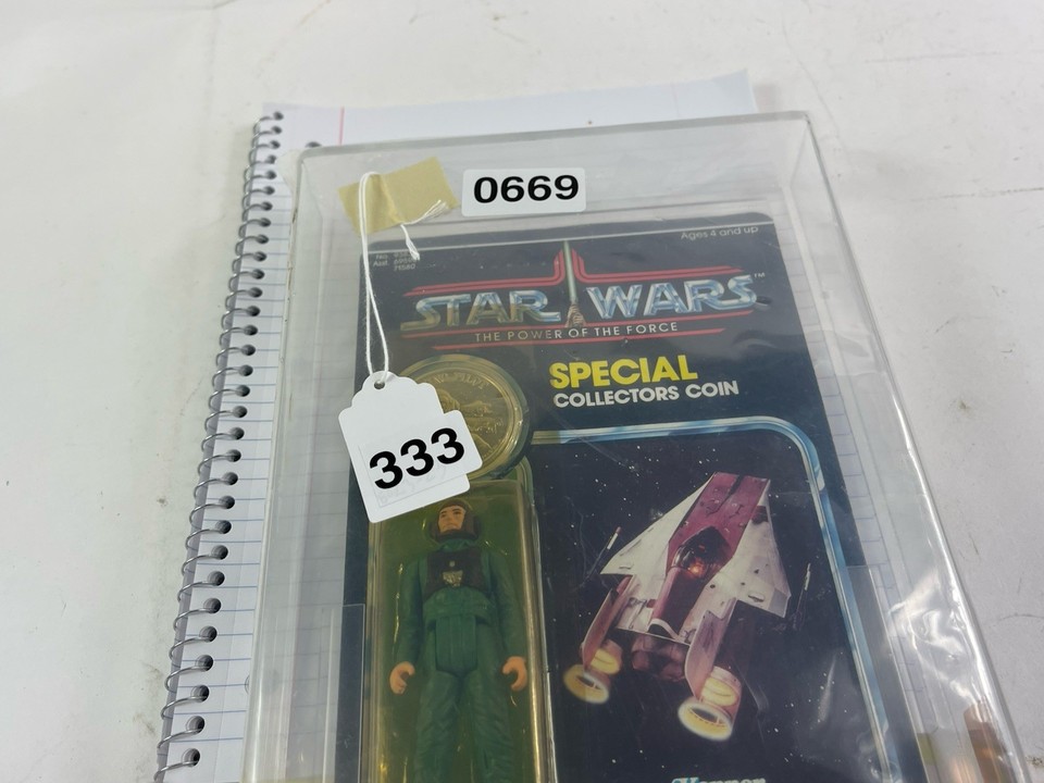 1985 Kenner Star Wars POTF - A-wing Pilot AFA 70 Graded | eBay