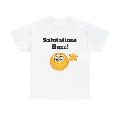 Salutations Huzz! Unisex Heavy Cotton Tee, Casual Shirt, Funny Gift ...