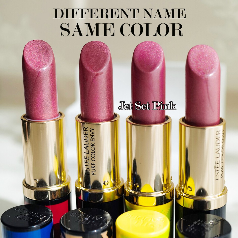 ESTEE LAUDER Lipstick PINK PARFAIT 221 Pure Color Envy Hi-Lustre Full ...