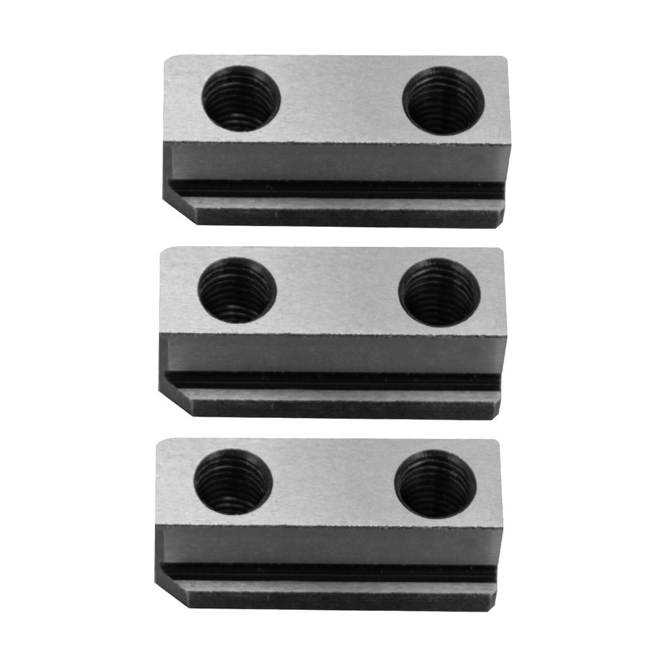 3-Pcs T Nuts Jaws M12 Bolts Kit T-nuts For 10 Inch Hydraulic 3-Jaw ...
