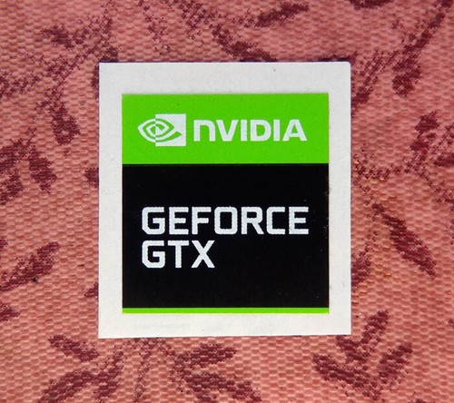 Nvidia GeForce GTX Sticker 17 x 18mm 2020 Version OEM | eBay