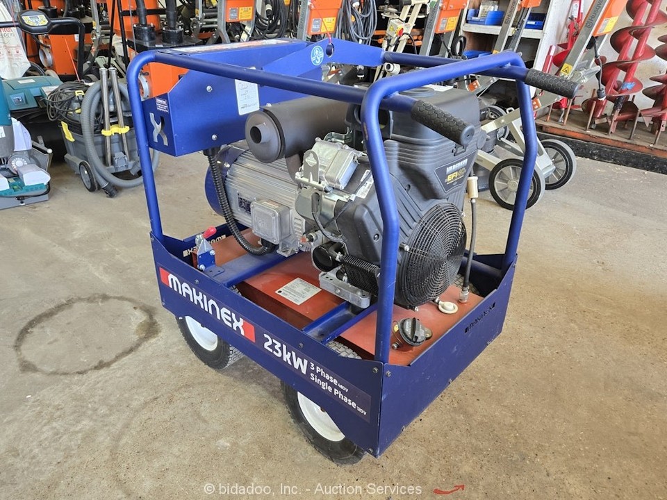2021 Makinex GEN-23P-MS-480 Portable Generator Genset Briggs Gas Engine ...