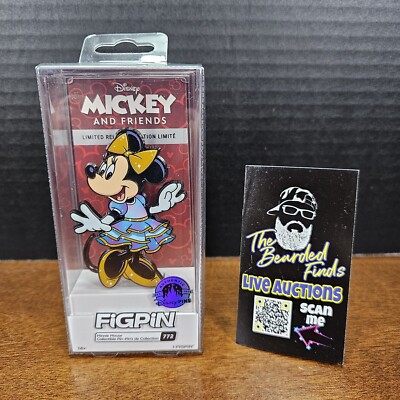 FiGPiN Disney Parks Exclusive 2022 Disney World 50th Minnie Mouse LR ...