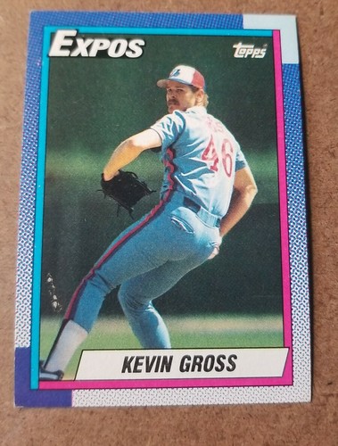 1990 Topps Montreal Expos Baseball Card #465 Kevin Gross | eBay