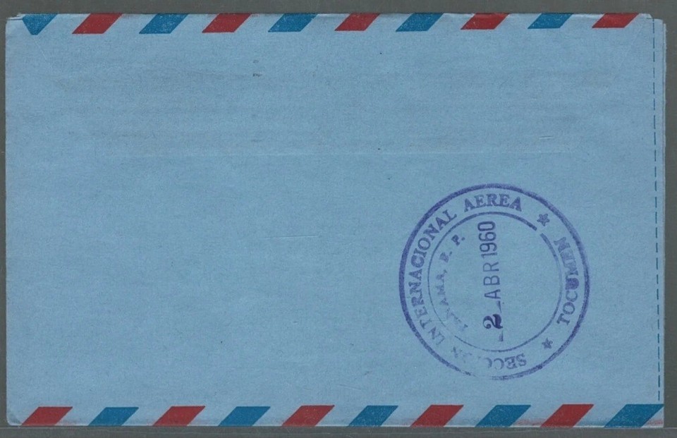 US First Flight Cover Braniff Airways Miami to Panama City 1960 US ...