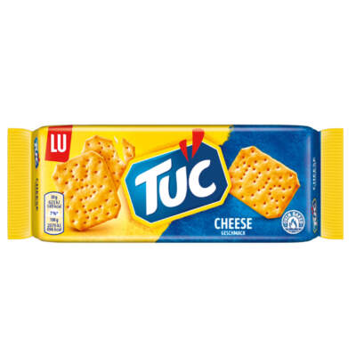 Tuc Cracker Cheese Snack Klassiker Salzgebäck mit Käse Geschmack 100g ...