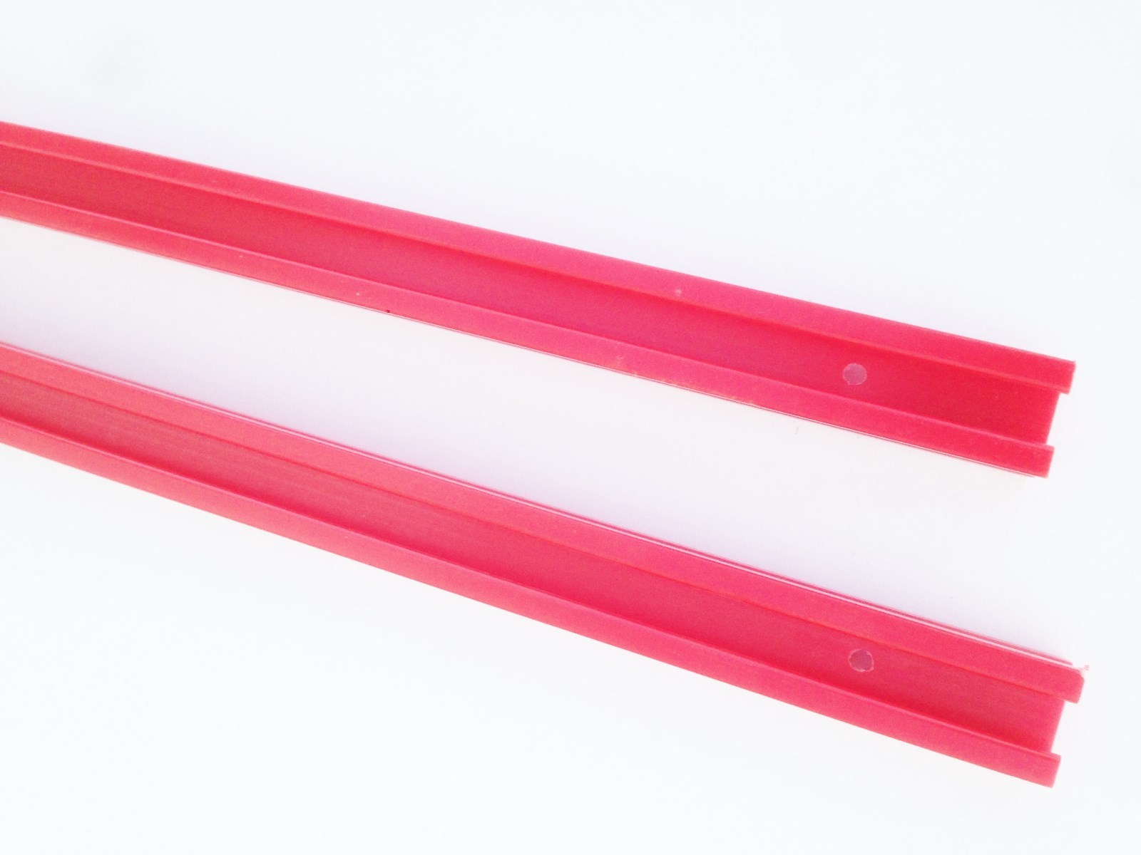 UHMW Hyfax Slides for Polaris - Profile 26 56" long - pair - RED | eBay