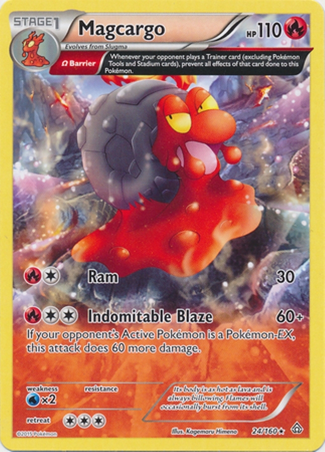 Magcargo 24/160 XY Primal Clash RARE MINT! Pokemon | eBay