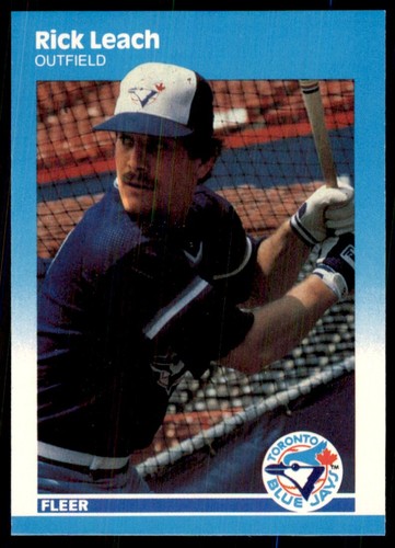 1987 Fleer Update Rick Leach Baseball Cards #U-63 | eBay