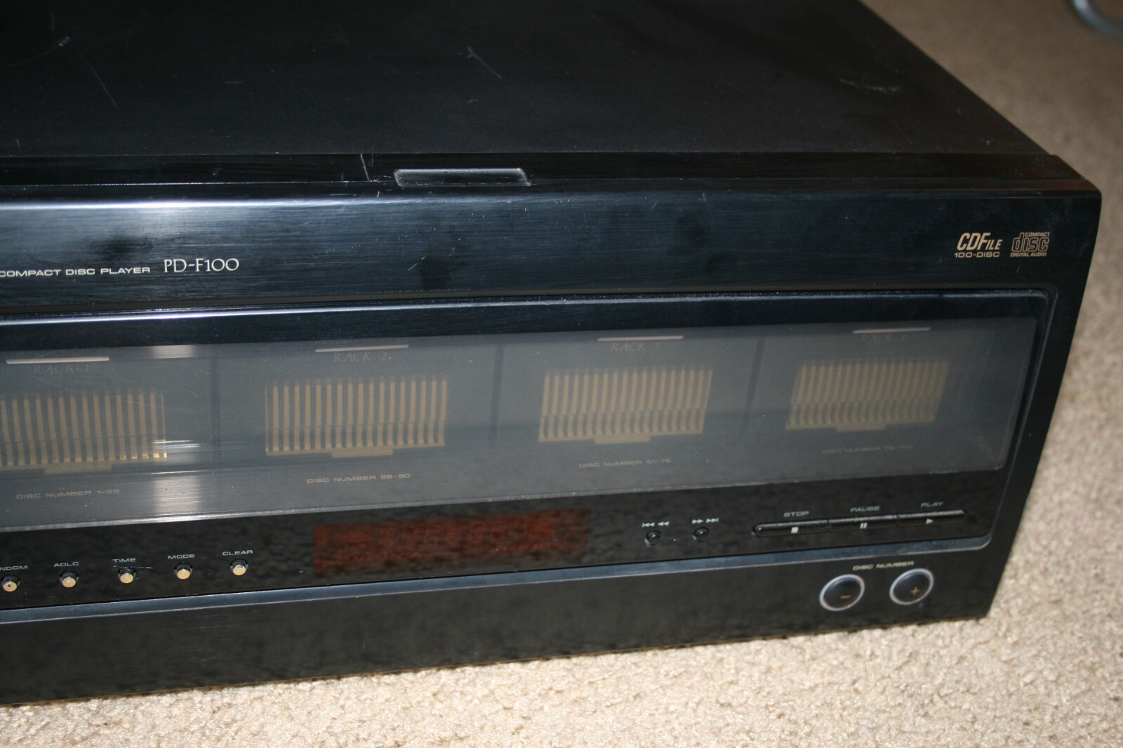 Pioneer PD-F100 100 CD Changer Disc Player for sale online | eBay