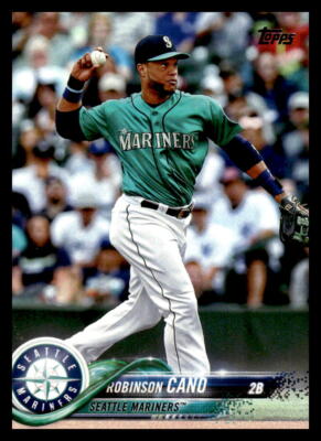 2018 Topps Robinson Cano #240 Seattle Mariners Baseball Card | eBay
