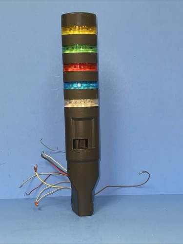 IDEC LD6A-WZ Light Tower Wall Mount 3 Functions Color Lens, R/Y/G/B/W ...