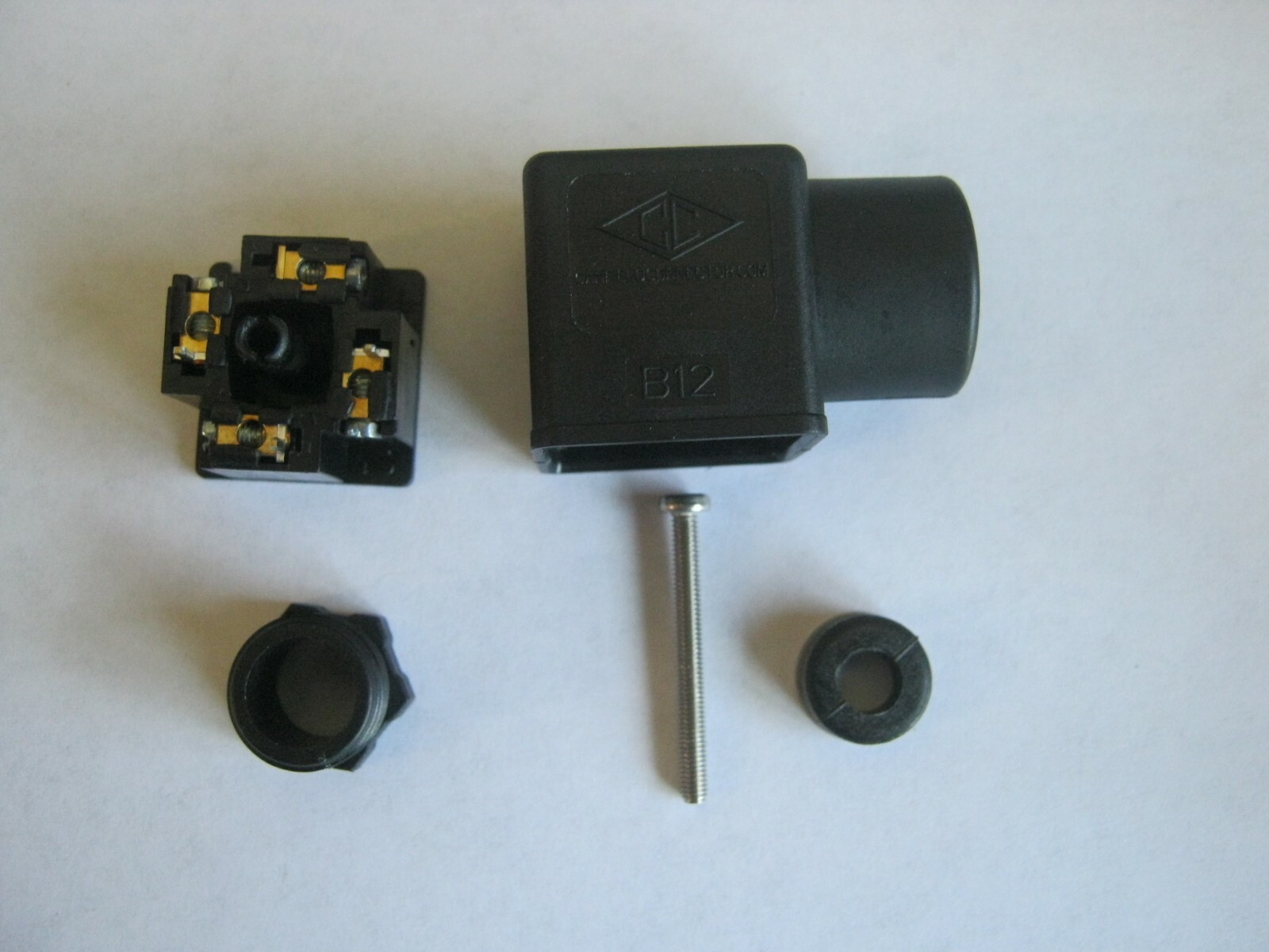 NEW QTY 2 Canfield Connector B12 4 pin female valve solenoid plug | eBay