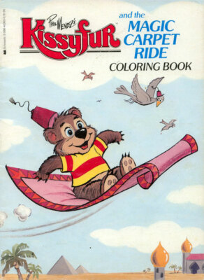 Kissyfur coloring book RARE | eBay