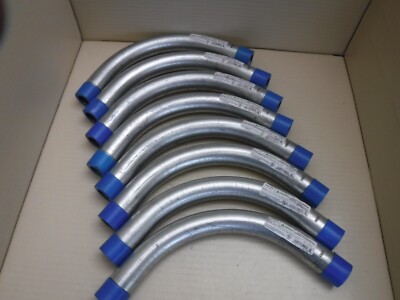 (Lot Of 8) Atkore 1" Electrical Rigid Metal Conduit 90 Degree Elbow | eBay