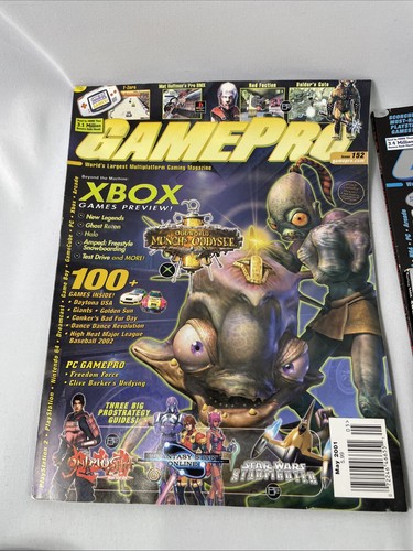 Vintage 2000-2001 Lot Of 4 GamePro Magazines | eBay
