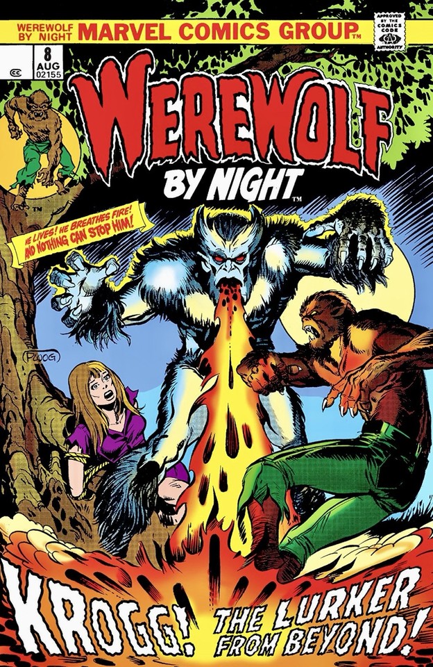 * WEREWOLF BY NIGHT VOL 1 #8 * Comic Cover, Multiple sized Poster ...
