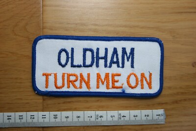 Oldham Football Club Vintage Patch Badge Rare 1970s | eBay