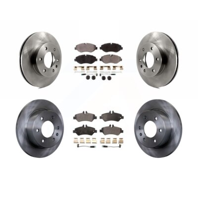 Front & Rear Ceramic Brake Pads & Rotors Kit for 2007-2016 Sprinter ...