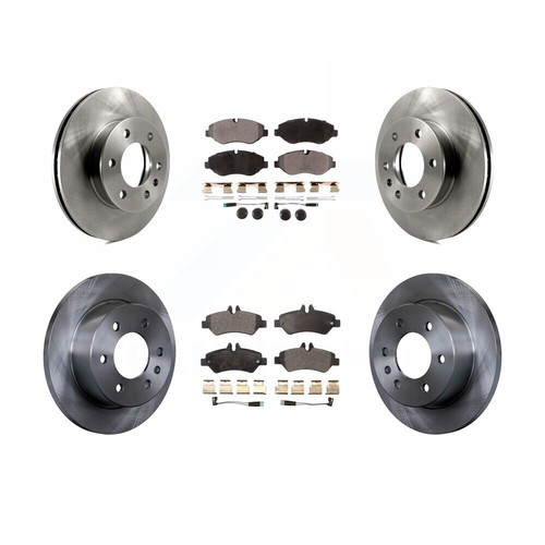 Front & Rear Ceramic Brake Pads & Rotors Kit for 2007-2016 Sprinter ...