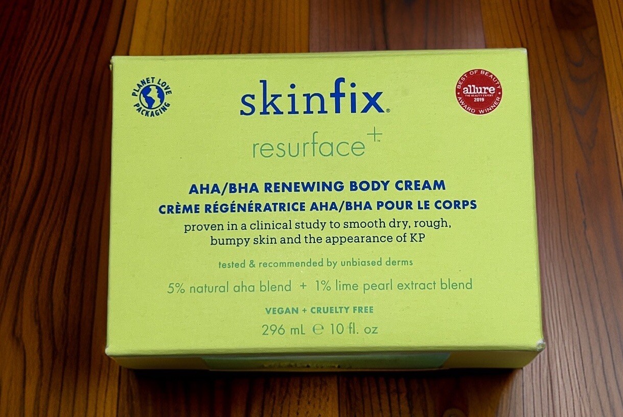 Skinfix Resurface+ AHA Renewing Body Cream 10 fl.oz/296 ml/ 100% ...