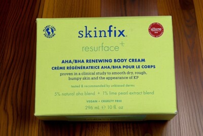 Skinfix Resurface+ AHA Renewing Body Cream 10 fl.oz/296 ml/ 100% ...