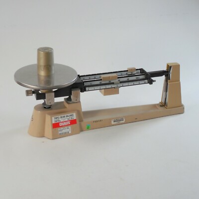Mechanical & Beam Balances - Ohaus Triple Beam Balance Scale Model