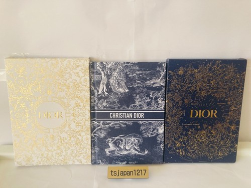 Christian Dior Notebook Authentic Journal VIP Set of 3 from JAPAN NEW ...