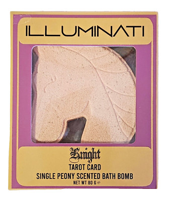 ILLUMINATI Knight Tarot Card Single Peony Scented Bath Bomb | eBay