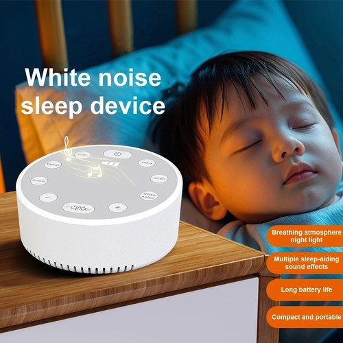 Portable White Noise Machine Baby & Adult Sleep Aid with Soothing ...