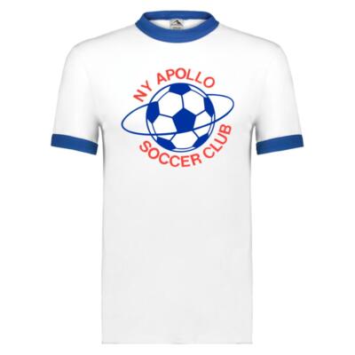 New York Apollo Ringer T-shirt | ASL Soccer Team | eBay