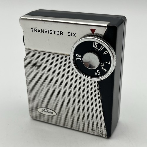 Toshiba 6 Transistor Radio - Model 6TP-394 - Not Tested - Needs 3 UM-5 ...