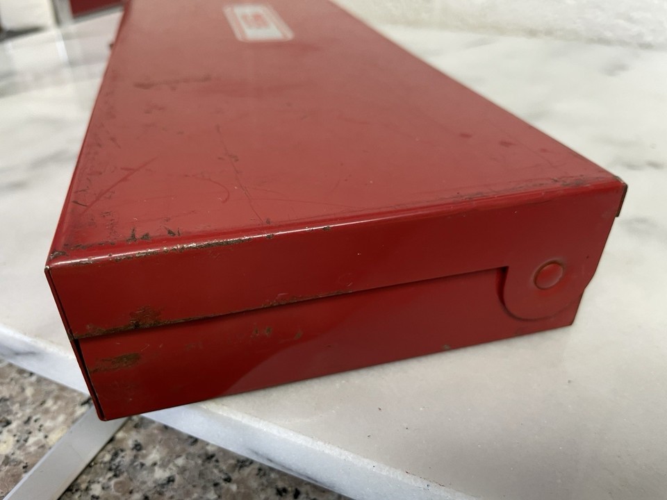 VTG Proto Professional USA Socket Box (Only) - Red Metal Case 5295 | eBay