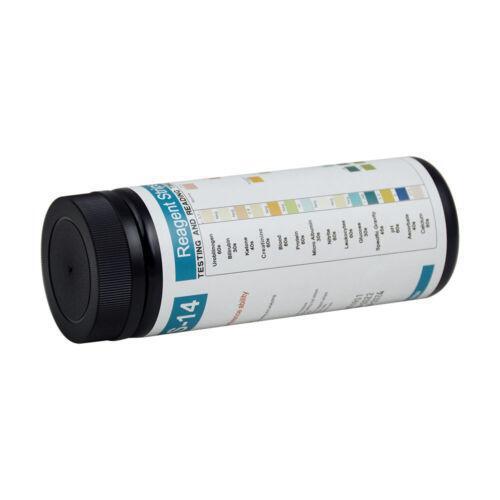 100 Strips/Box 14 Parameter Urine Test Strips 14-in-1 Urinalysis Test ...