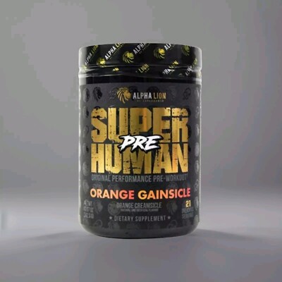 Alpha Lion Superhuman Pre Workout, Increases Strength (21 servings ...