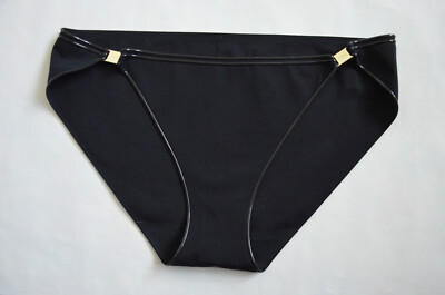 WOLFORD Swim Line Swimtanga Bikini Small black gold Details | eBay