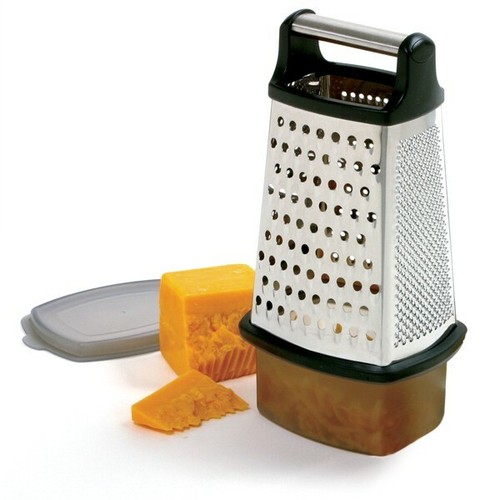 Norpro #325 Stainless Steel 4-Sided Grater w/ Catcher 28901003258| eBay