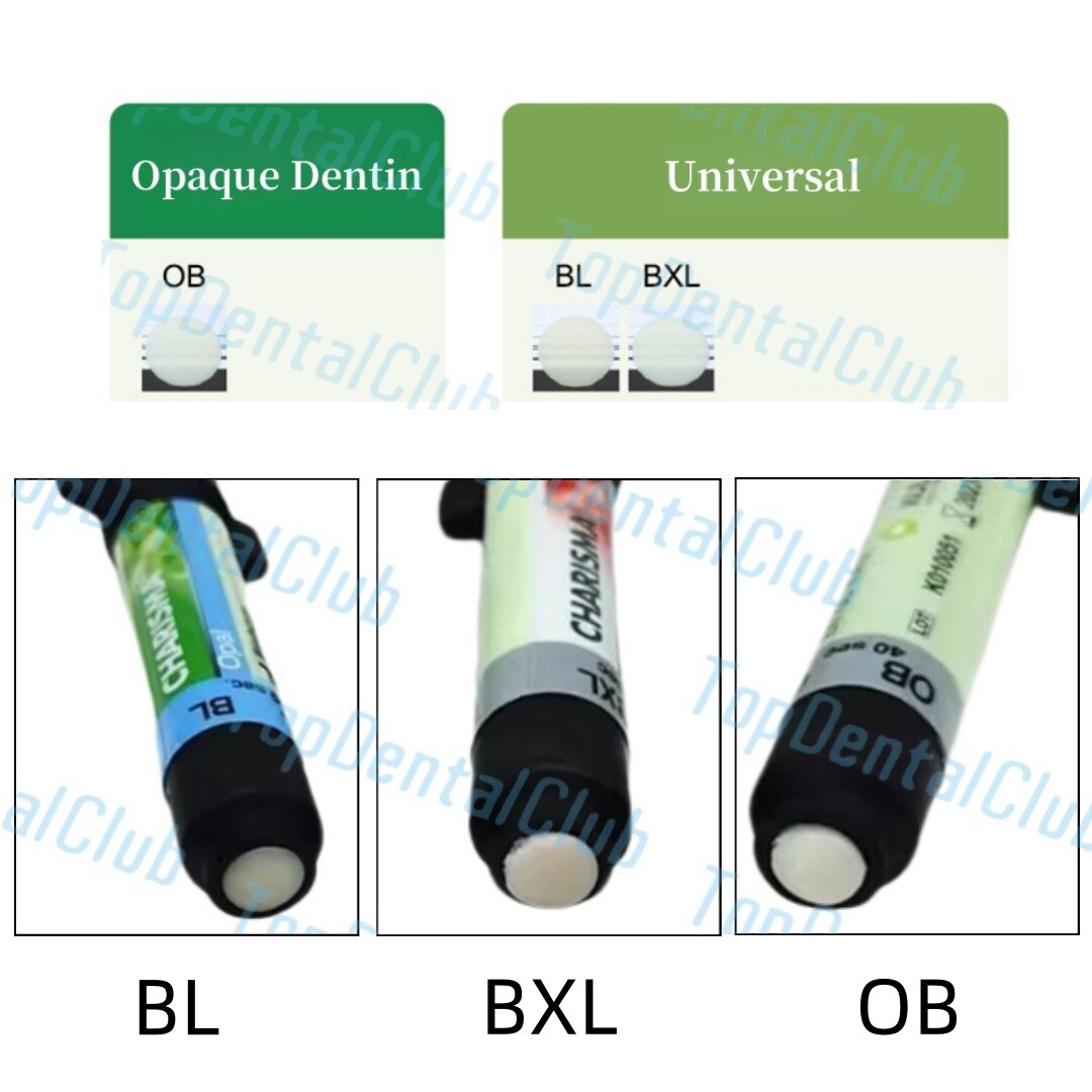 Dental Charisma Composite Syringe Light Cure Resin Tooth Filling ...
